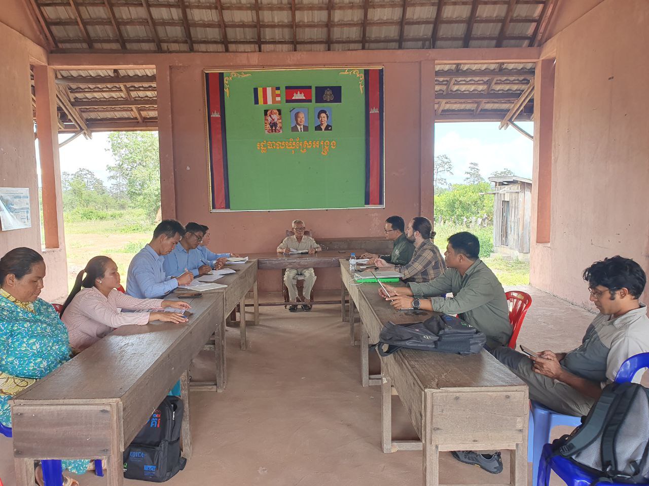 Lomphat REDD+ project finish first validation visit – NatureLife Cambodia