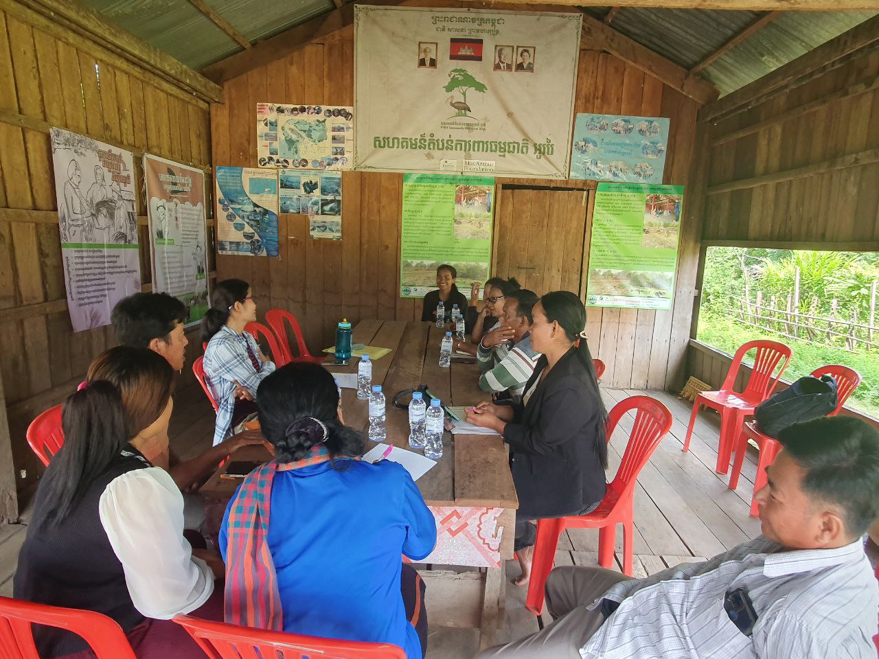 Lomphat REDD+ project finish first validation visit – NatureLife Cambodia