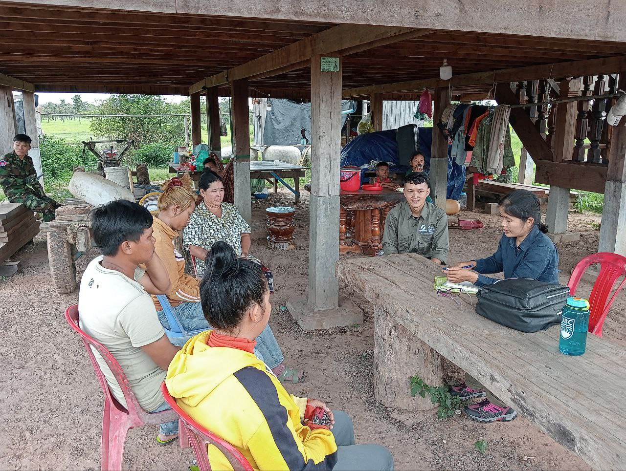 Lomphat REDD+ project finish first validation visit – NatureLife Cambodia