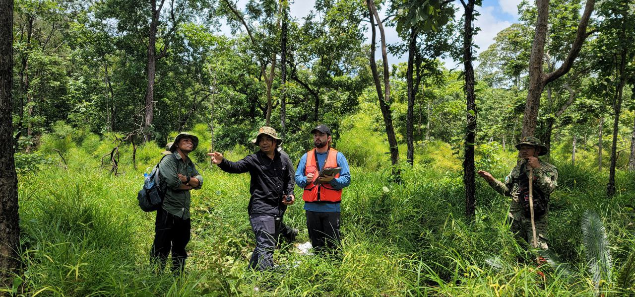 Lomphat REDD+ project finish first validation visit – NatureLife Cambodia