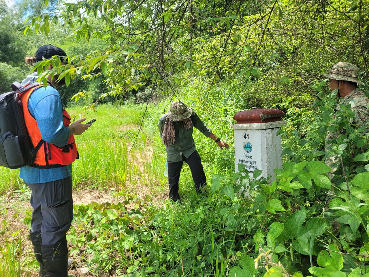 Lomphat REDD+ project finish first validation visit – NatureLife Cambodia